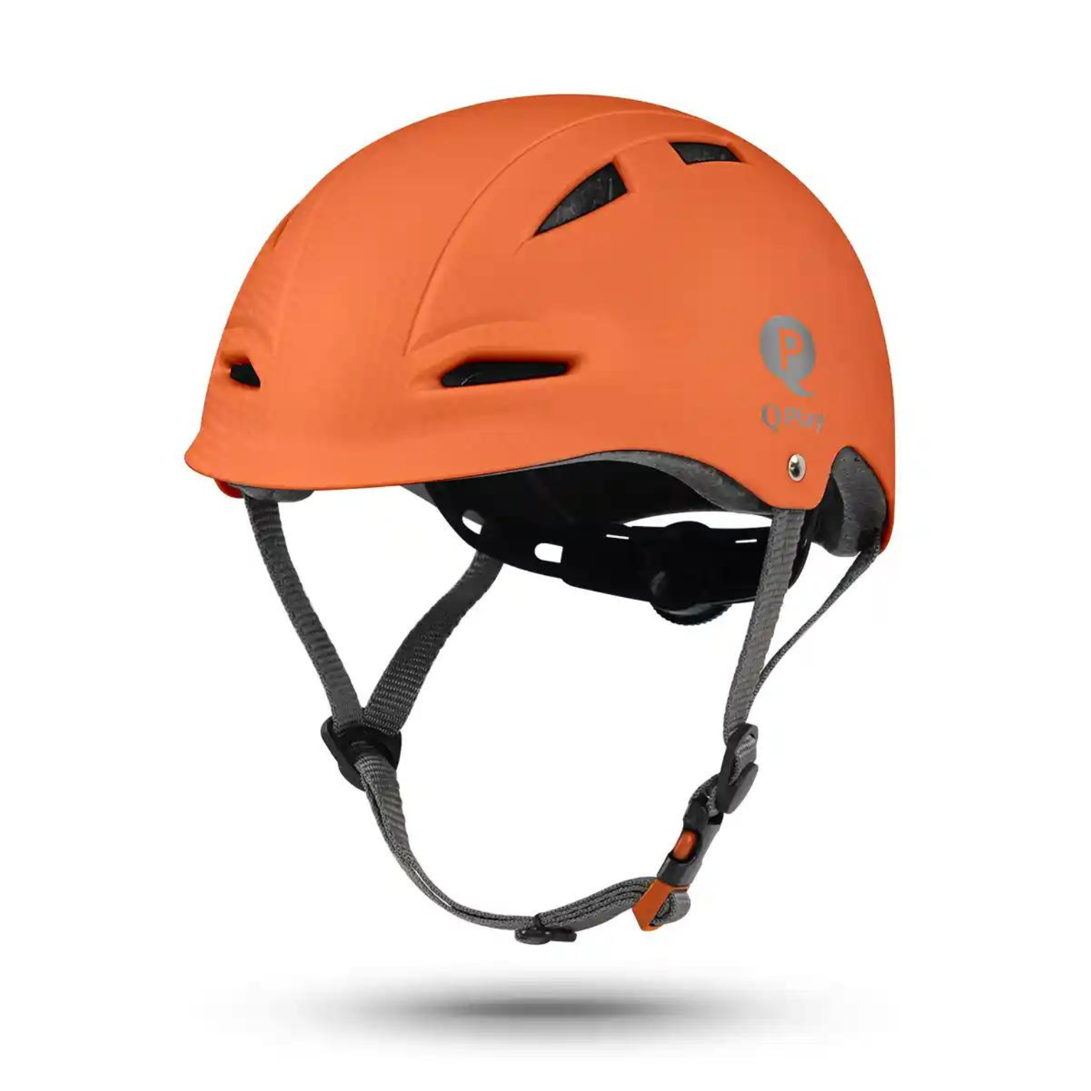 QPLAY MANBO קסדת רכיבה בטיחותית לילדים - כתום | צעצועי דובי - DUBITOYS